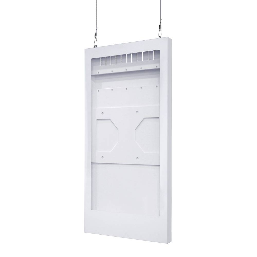 Digital Sign Panel Suspened in White