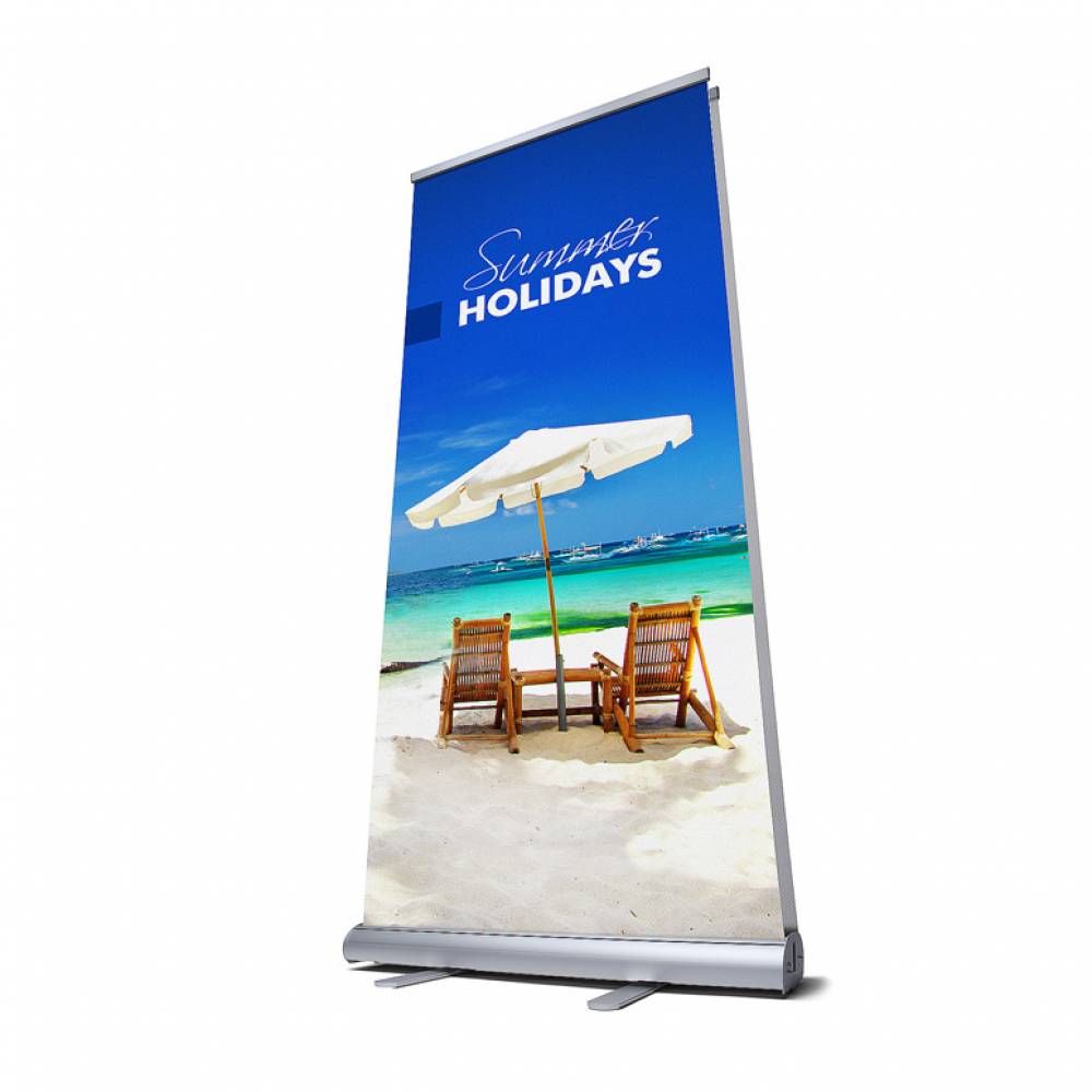 Roll Up Standard 85x200 Double | jansen-display.co.uk