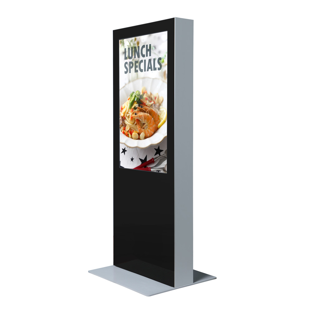 Double sided Digital totem with screen