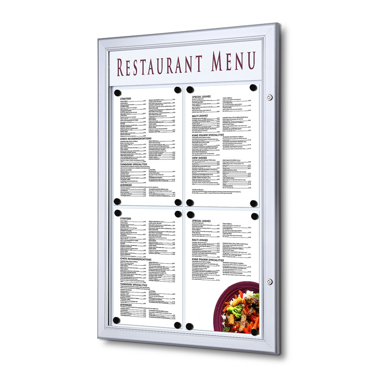 Outdoor Menu Board | External Menu Display